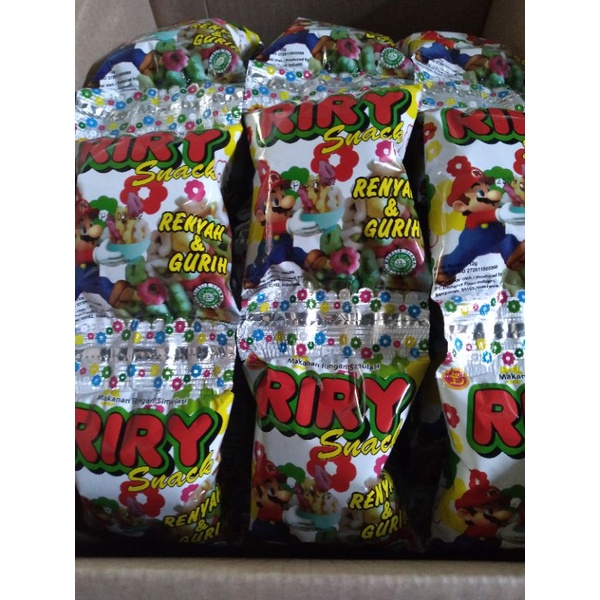 Jual RIRY SNACK 1 RENCENG 10 PCS | Shopee Indonesia