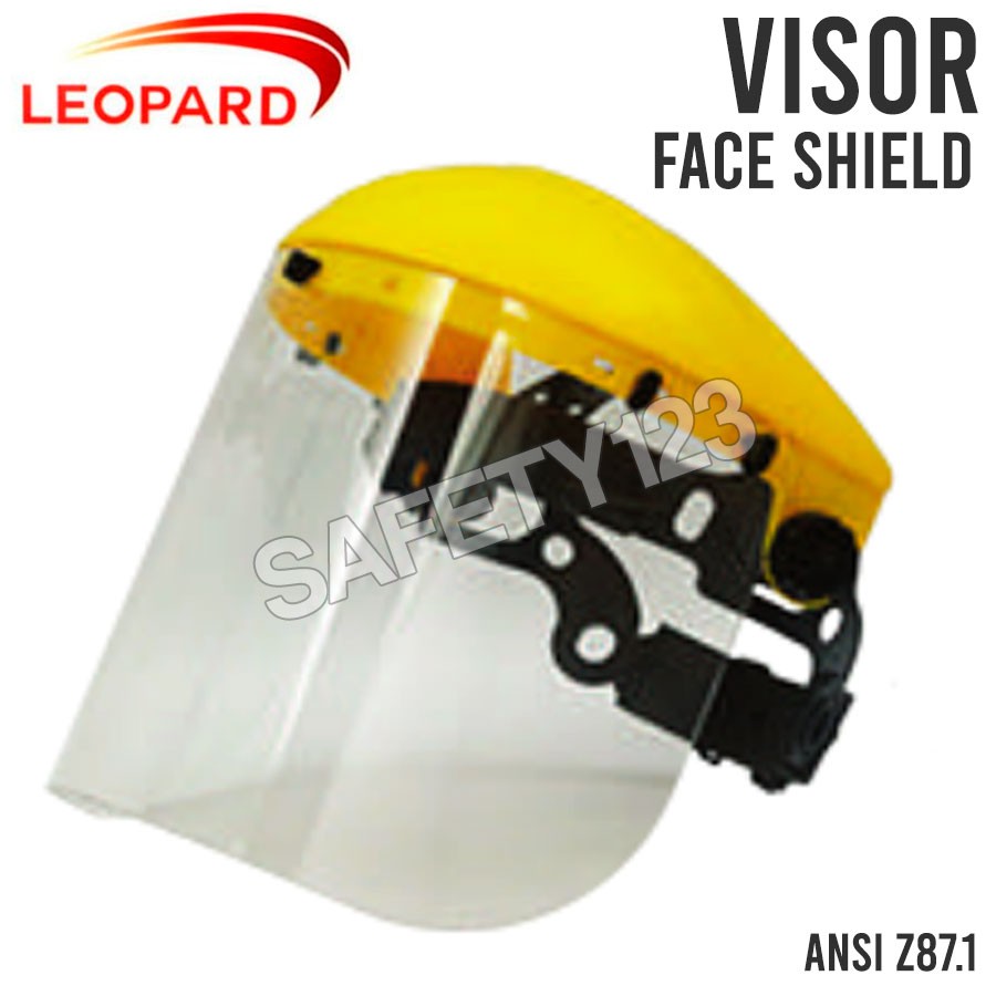 Jual Leopard Visor Face Shield Full Pelindung Gerinda Muka Wajah APD ...