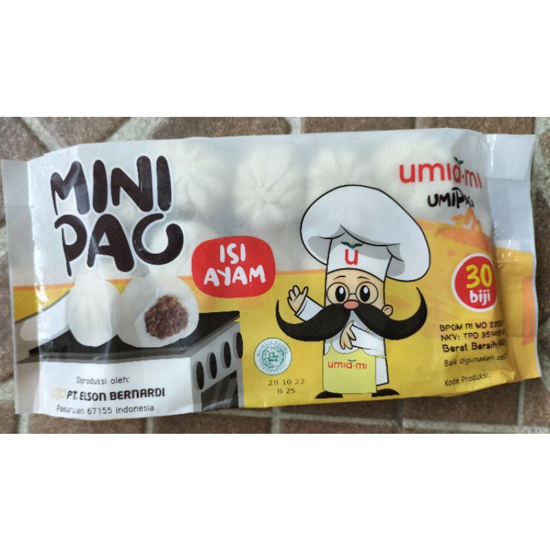 Jual UMIAMI MINIPAO MINI PAU GORENG KUKUS ISI AYAM BAKPO BAKPAO MINI ...