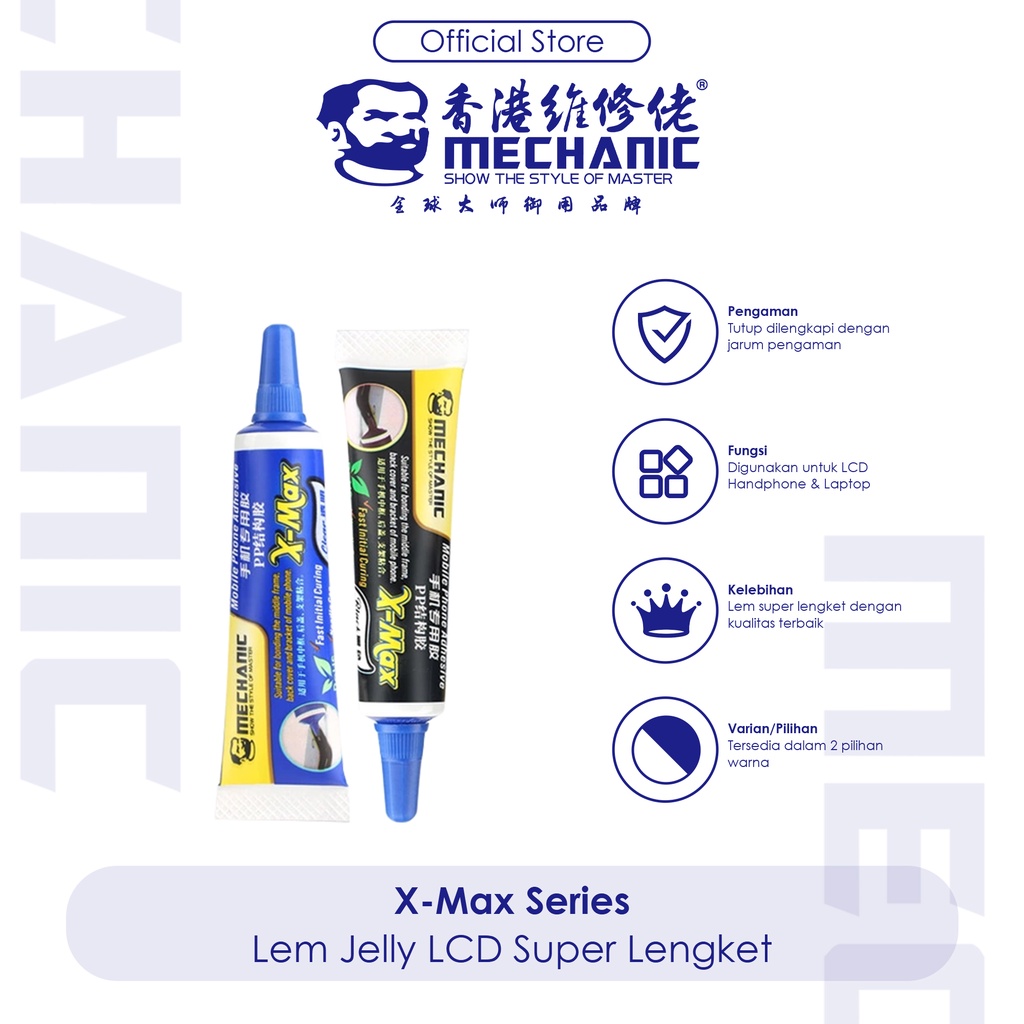 Jual MECHANIC X-Max Lem Jelly Touchscreen LCD Touchscreen Super Lengket ...