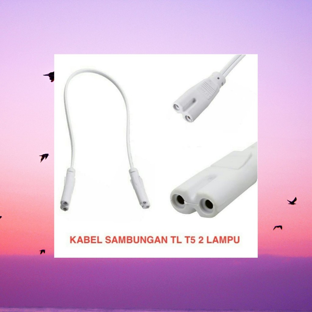 Jual Kabel Sambungan Lampu TL T5 30cm Indonesia|Shopee Indonesia