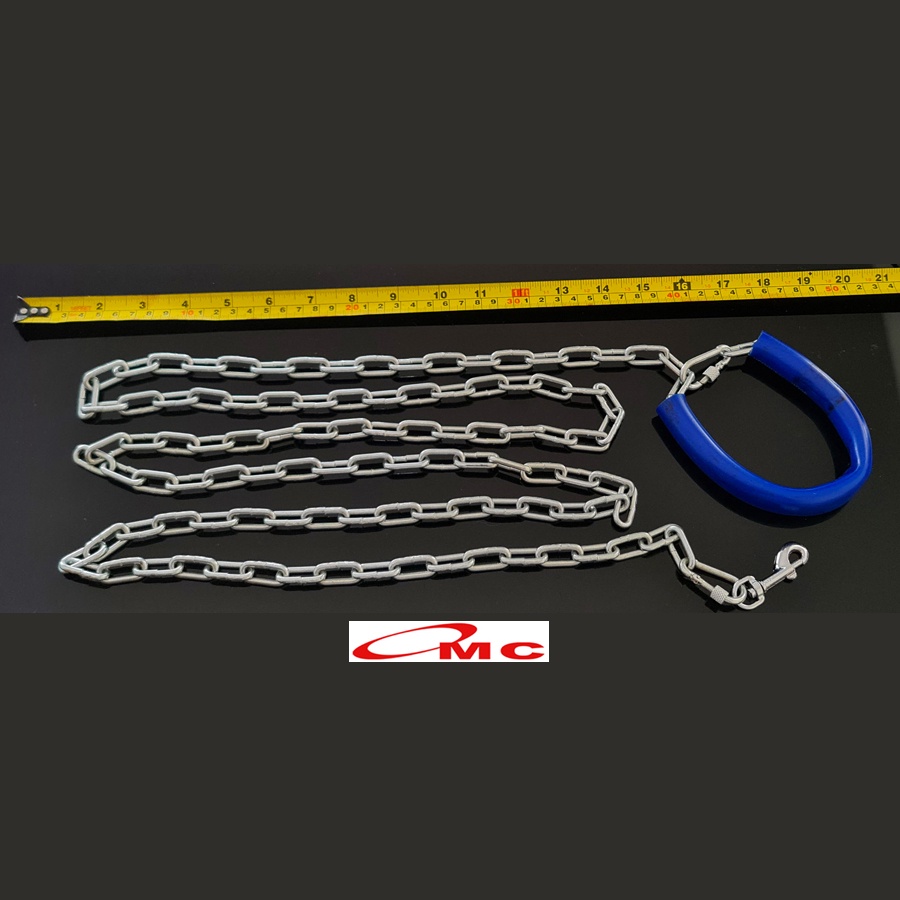 Jual Rantai Anjing Besar Medium Tali Tuntun Besi Galvanis Chain Leash 2 ...
