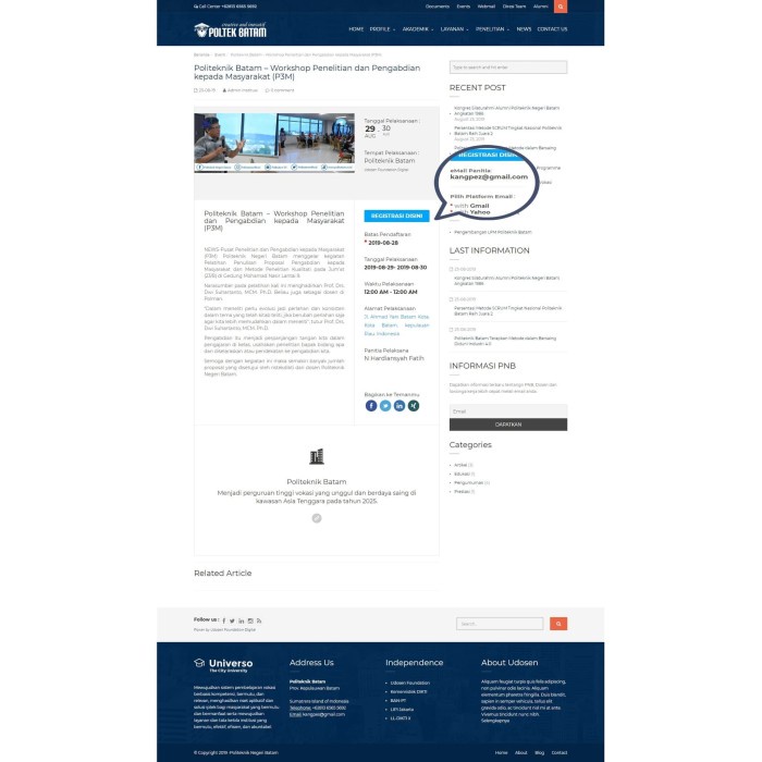 Jual Source Code Website Universitas, Sekolah dan Institusi Indonesia ...