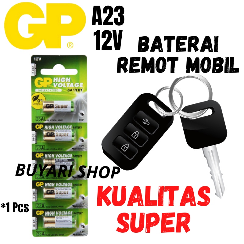 Jual PALING MURAH!! Baterai Remote Remot Mobil A23 23A 23AE Avanza ...
