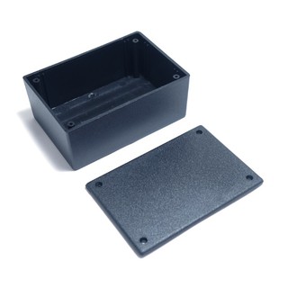 Jual BOX HITAM X 4 BOX PLASTIK X4 Kotak Project Elektronik Indonesia ...