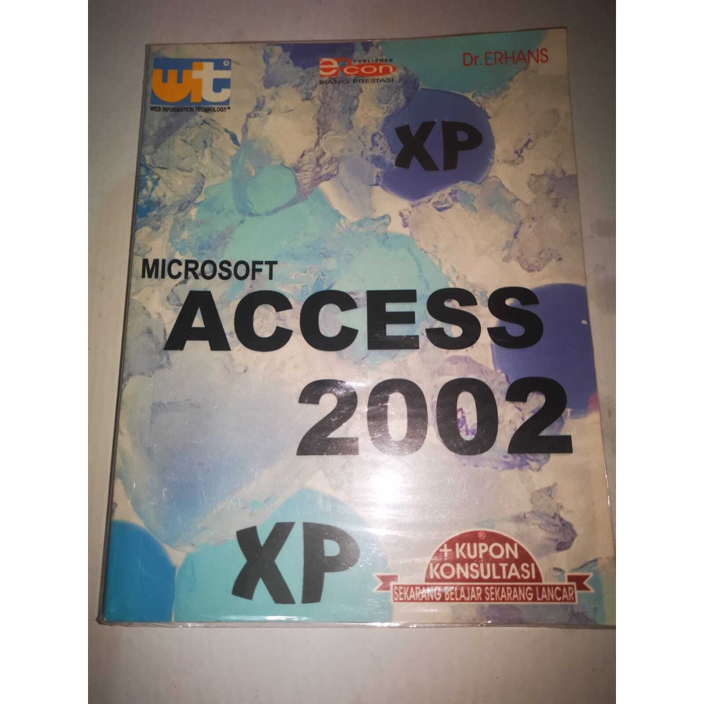 Jual Buku Original Microsoft Access 2002 XP by Dr Erhans | Shopee Indonesia