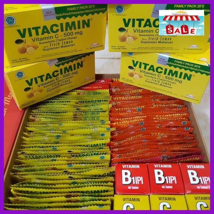 Jual VITCC77- VITACIMIN C-500 MG FRESH LEMON PT TAKEDA INDONESIA -ORIGINAL. | Shopee Indonesia