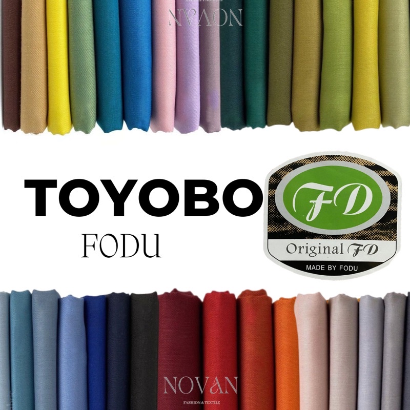 Jual Kain Katun Toyobo FD - Original FD Toyobo Made By FODU [Exclusive ...