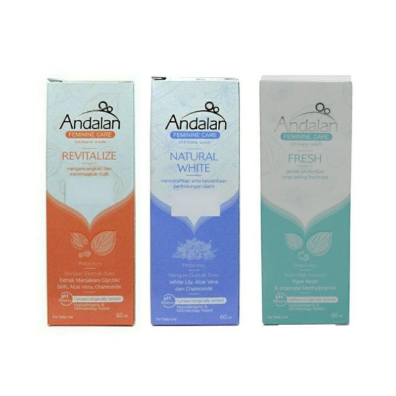 Jual ANDALAN Feminine Care Intimate Wash 60ml | Shopee Indonesia