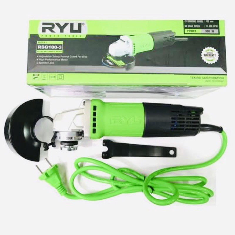 Jual Mesin Disc Grinder Ryu Mesin Gerinda Gurinda Tangan Ryu Mesin Slep ...