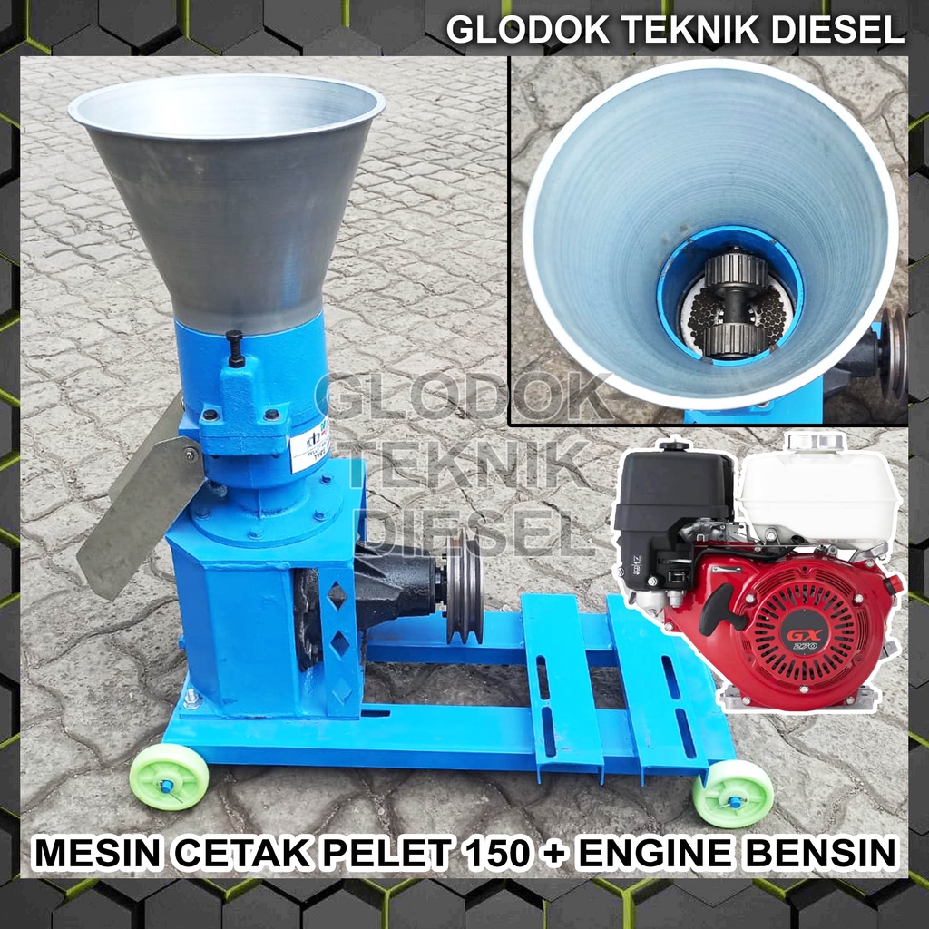 Jual Mesin Pembuat Pencetak Cetak Pelet Pakan Ternak FSKL-150 TERBAIK ...