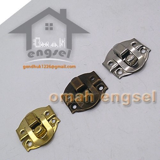 Jual Kunci Box 20 x 22 mm/ Pengait Kotak Perhiasan M70/ Kuncian peti ...