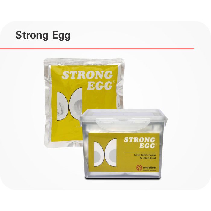 Jual STRONG EGG 250 gr telur lebih besar dan kuat | Shopee Indonesia