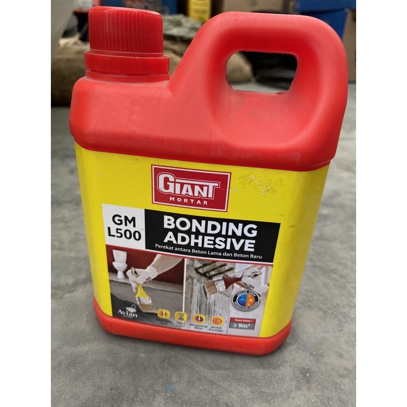 Jual Giant Mortar Bonding Adhesive 900 ML Perekat Antara Beton Lama dan ...