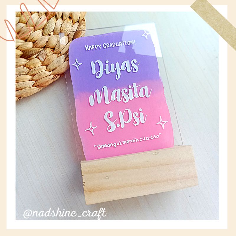 Jual GIFT BOX Akrilik Lettering / akrilik custom / Acrylic lettering ...