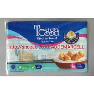 Jual Tessa Nature Tissue Tisue Unbleached/ Tisu Dapur/ Tisu Pengesat ...
