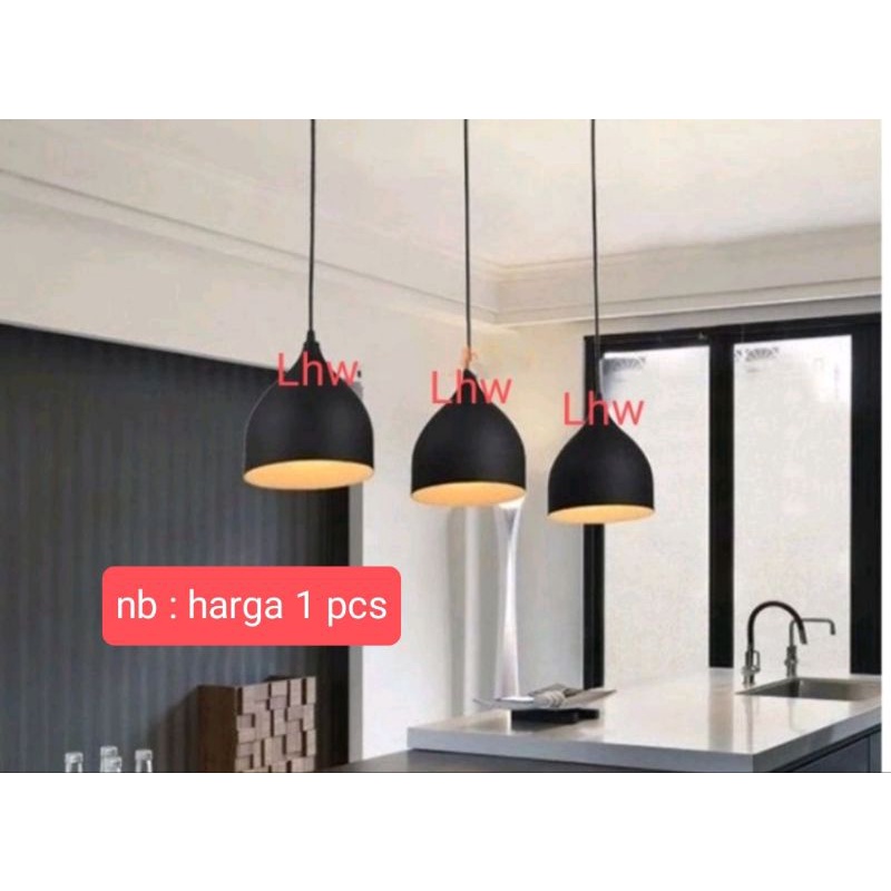 Jual Lampu gantung minimalis dekorasi ruang makan,meja makan,daput,cafe,mini bar 7709/1 | Shopee ...