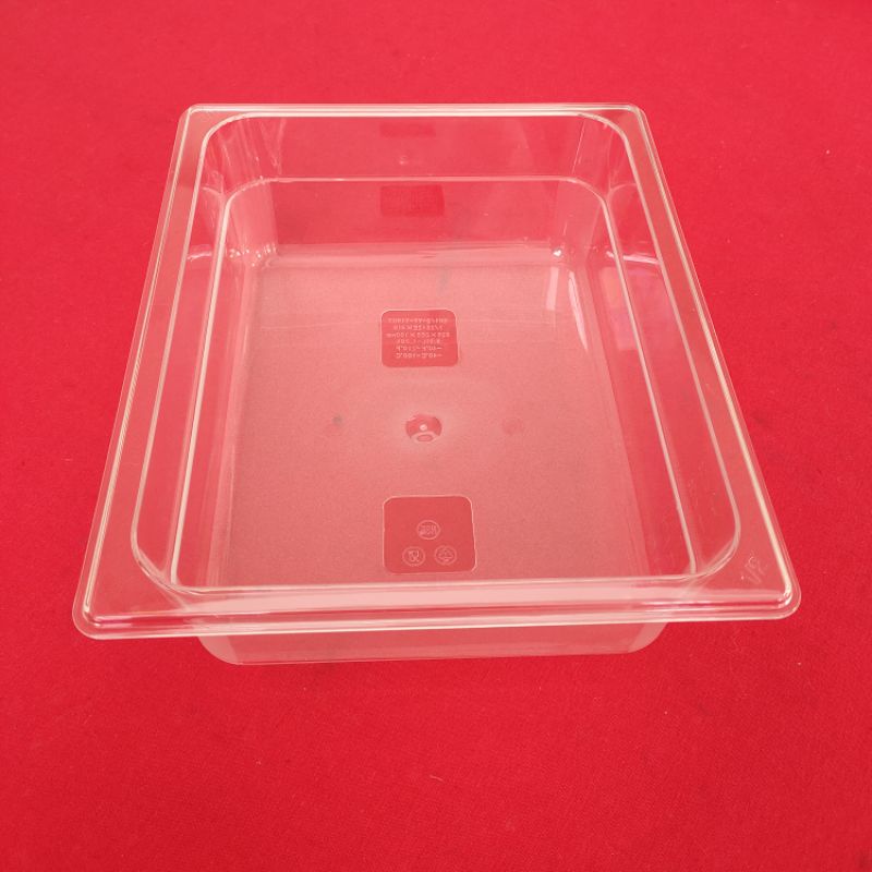 Jual Food Pan Polycarbonate 1/2 x 10 cm (32,5 x 26,5 x 10cm) | Shopee ...
