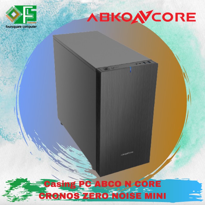 Jual Casing Komputer Abkoncore Cronos Zero Noise Mini | Casing PC ...