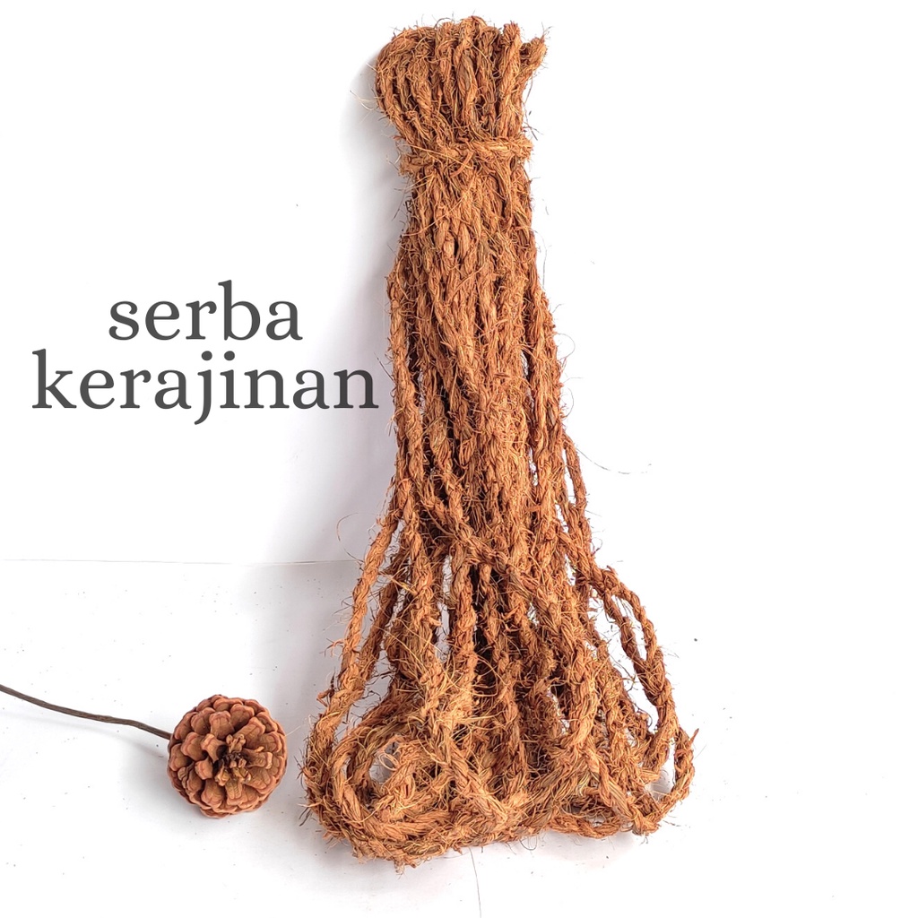 Jual TALI SERABUT KELAPA 8MM PANJANG 20METER-TALI TANAMAN-TALI SABUT ...