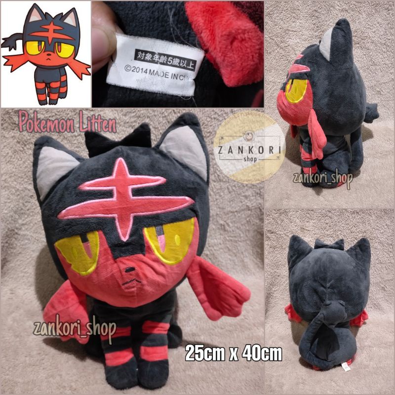 Jual BONEKA POKEMON LITTEN ORIGINAL (NINTENDO/SEGA/BANPRESTO/POKEMON CENTER) Indonesia|Shopee ...