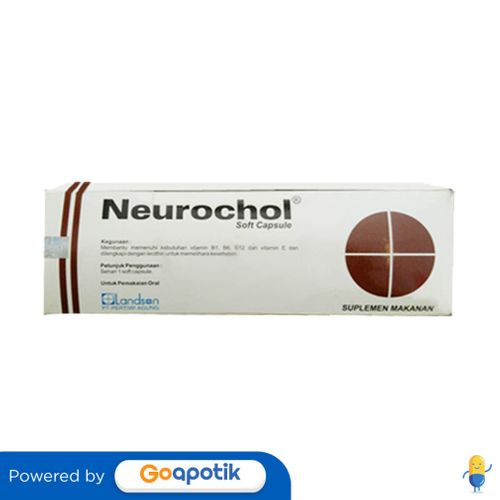 Jual Neurochol Box 50 Kapsul | Shopee Indonesia