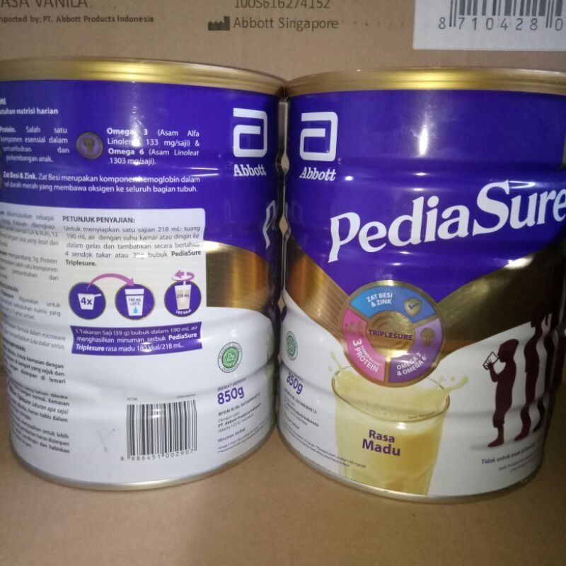 Jual Pediasure Triplesure Madu 850g (ada penyok) | Shopee Indonesia