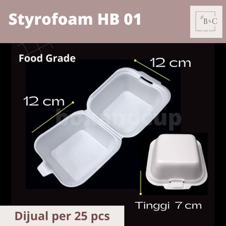 Jual Sterofoam / Styrofoam / Gabus Makanan / Dus Foam / Kotak Tempat ...
