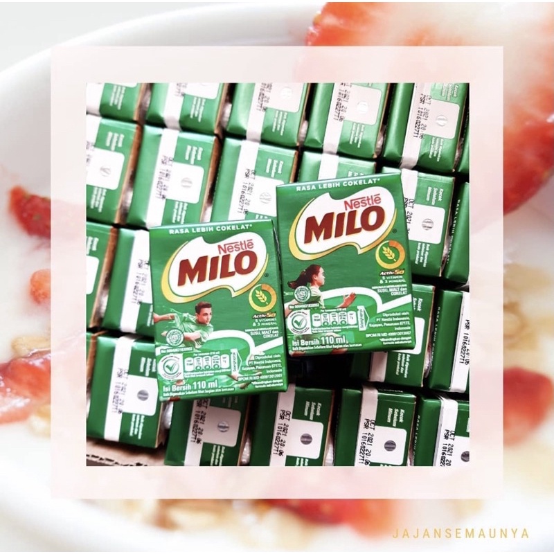 Jual Milo activ go 110 ml x 36 pcs (1 karton) | Shopee Indonesia