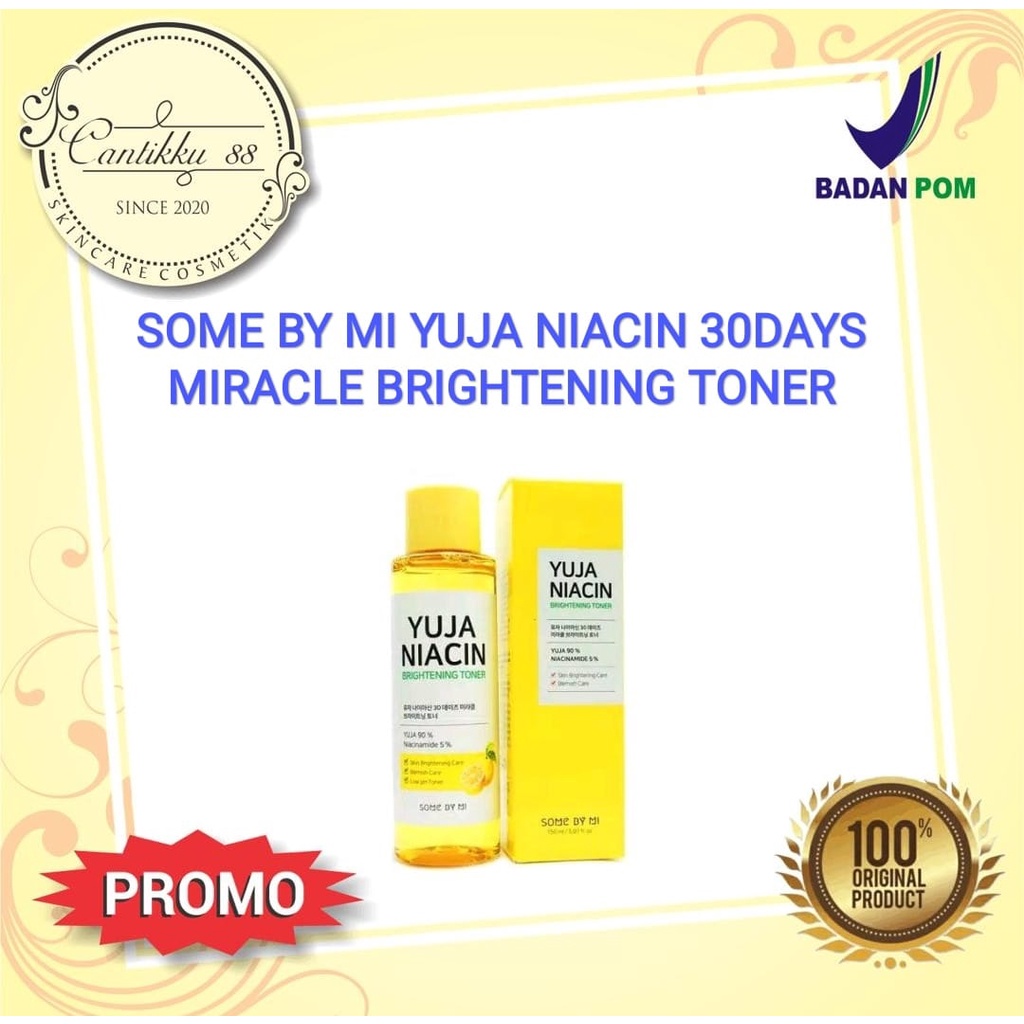 Jual SOMEBYMI SOME BY MI - Yuja Niacin Brightening Toner 150ml | Shopee ...