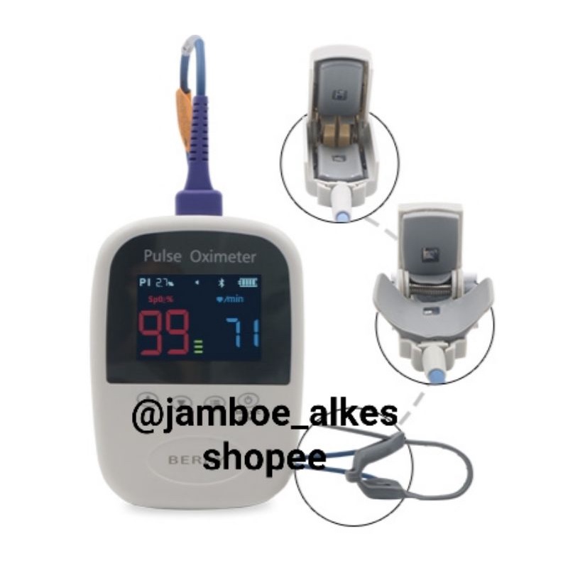 Jual BERRY BM1000A Handheld SpO2 Pulse Oximetry | Shopee Indonesia