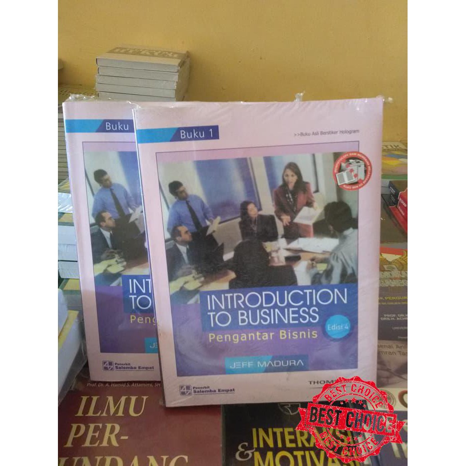 Jual PENGANTAR BISNIS [INTRODUCTION TO BUSINESS] ED 4 BUKU 1- JEFF MADURA | Shopee Indonesia