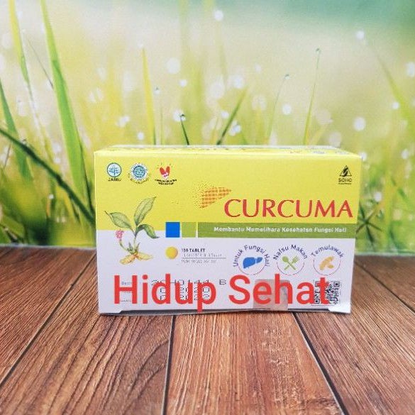 Jual Curcuma Tablet / Temulawak Tablet (SOHO) isi 100 Tablet (KEMASAN ...