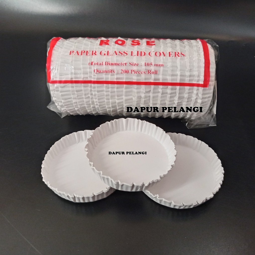 Jual Tutup / Cover Gelas Kertas merk Rose Glass Lid Paper | Shopee ...