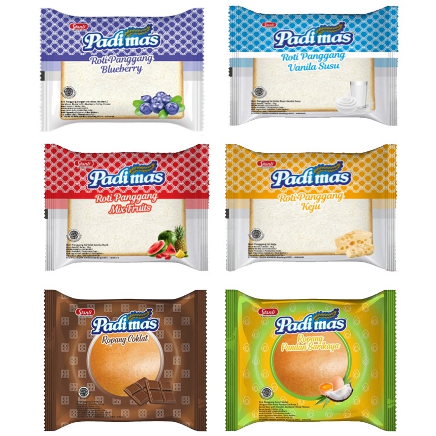 Jual Padimas Roti Panggang 70 gram isi 5pcs | Shopee Indonesia