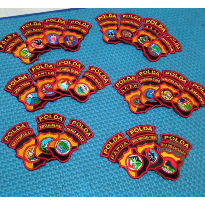 Jual Logo/Lambang Polda Nusantara (Bordir Timbul) | Shopee Indonesia