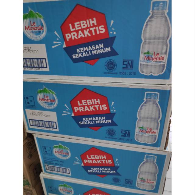 Jual Le Minerale Mineral Water 24 x 330 ml | Shopee Indonesia