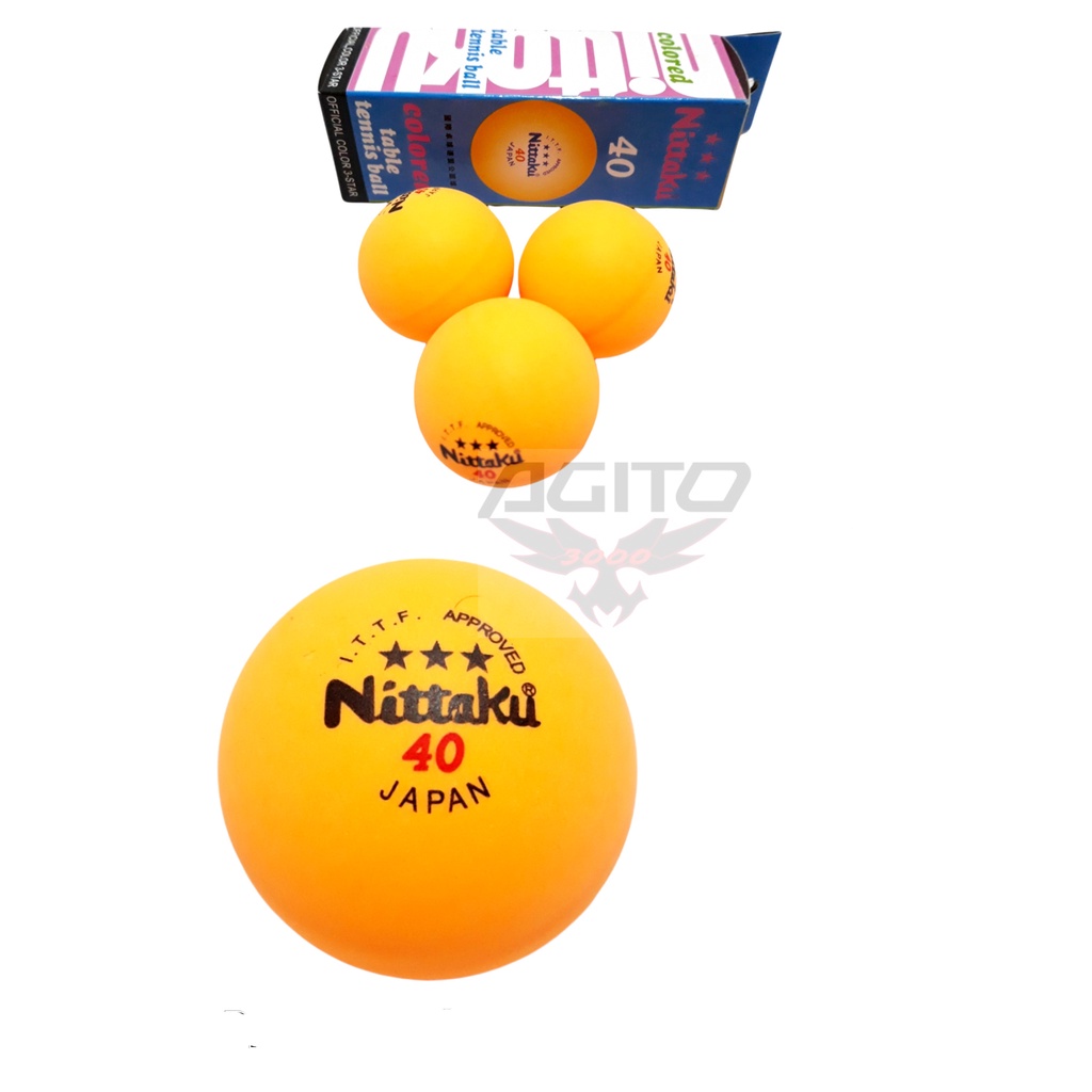Jual Bola PingPong Atau Tenis Meja Nittaku Star 3 Indonesia|Shopee Indonesia