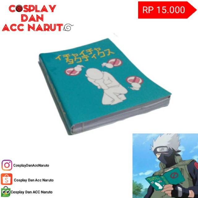 Jual BUKU ICHA ICHA TACTICS KAKASHI JIRAIYA NARUTO BISA COSTUM ...