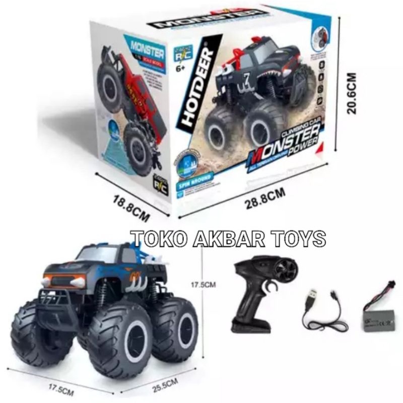 Jual Mobil RC Remote Control Amfibi Off Road Truck Stunt Climbing Car ...