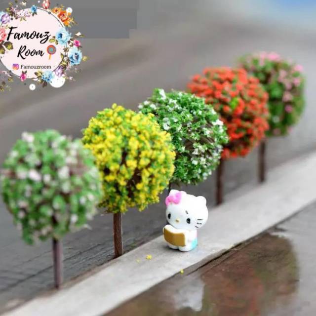 Jual Maket Miniatur Pohon - Tanaman Pohon Mini - Dekorasi Rumah - Maket ...