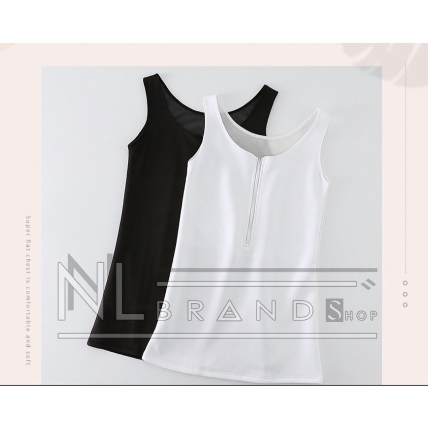 Jual Long Breast Binder Resleting Zuochige Chest Binder Long Perata