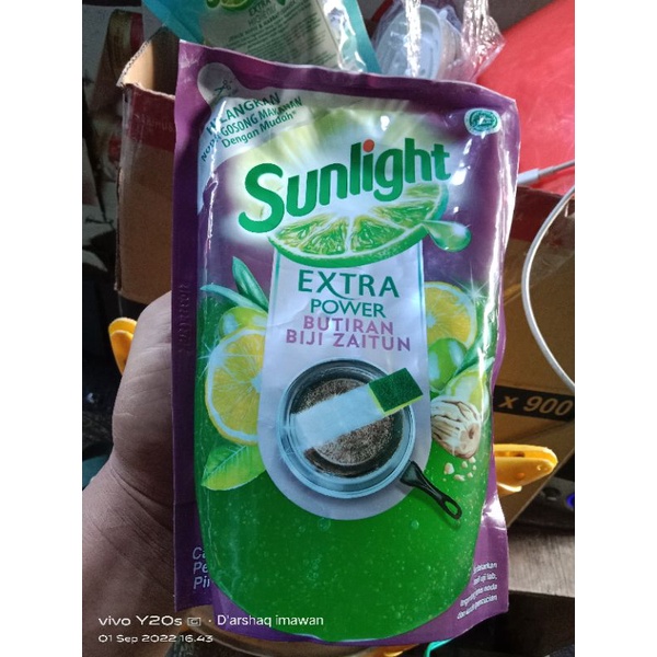 Jual Sunlight Extra Power Biji Zaitun Refill 680 Ml | Shopee Indonesia