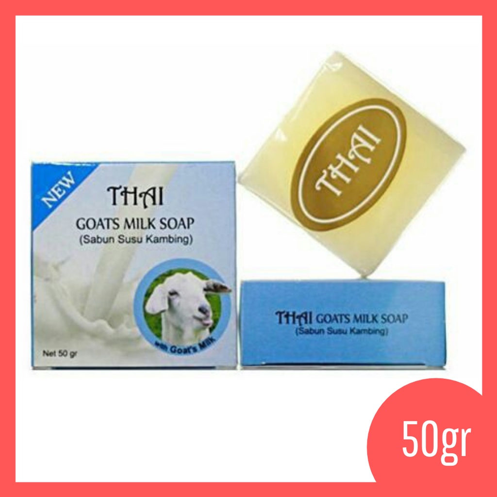 Jual THAI GOATS MILK BRIGHTENING SOAP SABUN BATANG SUSU DOMBA 50GR ...