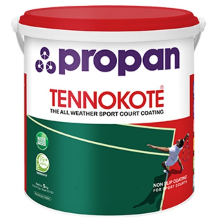 Jual PROPAN TENNOKOTE 5KG CAT LAPANGAN TENIS SERBAGUNA / CAT LANTAI ...