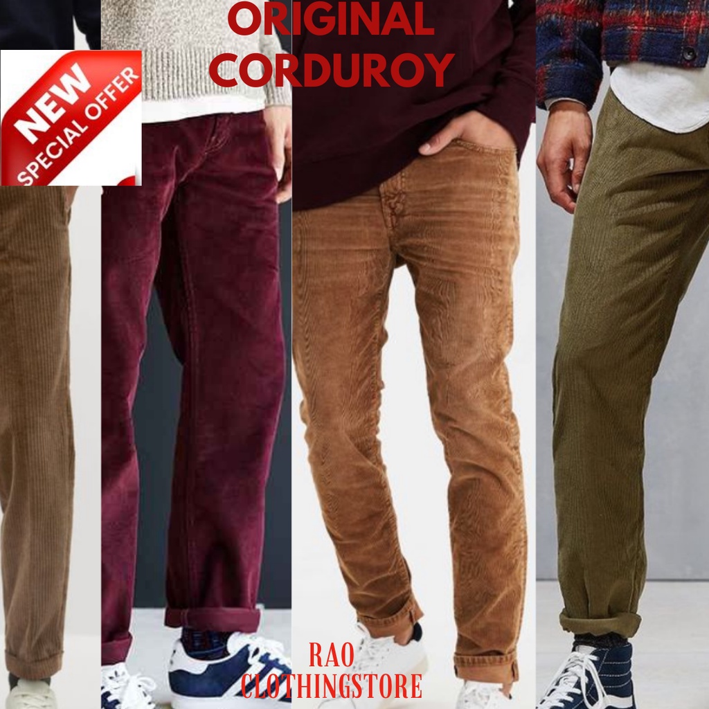 Jual CORDUROY PANTS / KODORAY CHINOS / KODUROY REGULAR / KADORAI ...