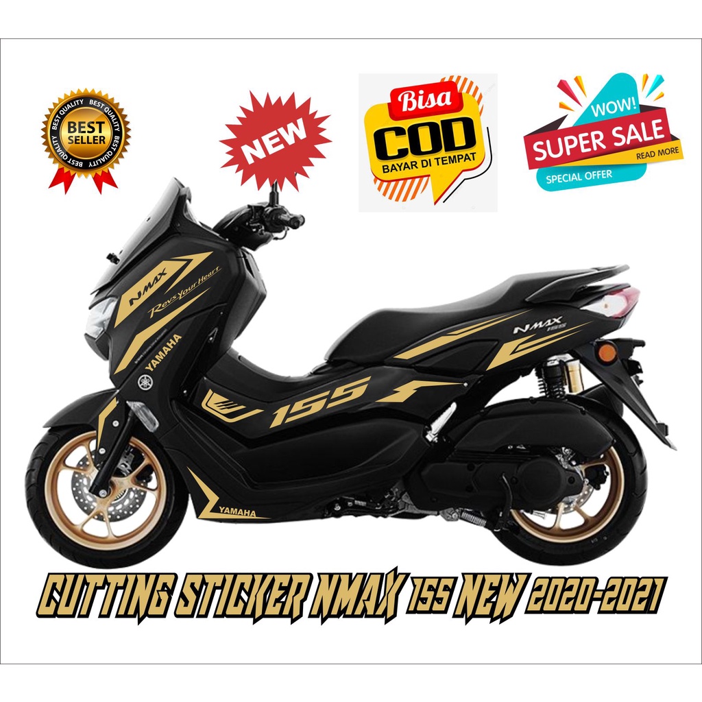 Jual CUTTING STICKER YAMAHA NMAX 155 NEW 2020-2022 | Shopee Indonesia