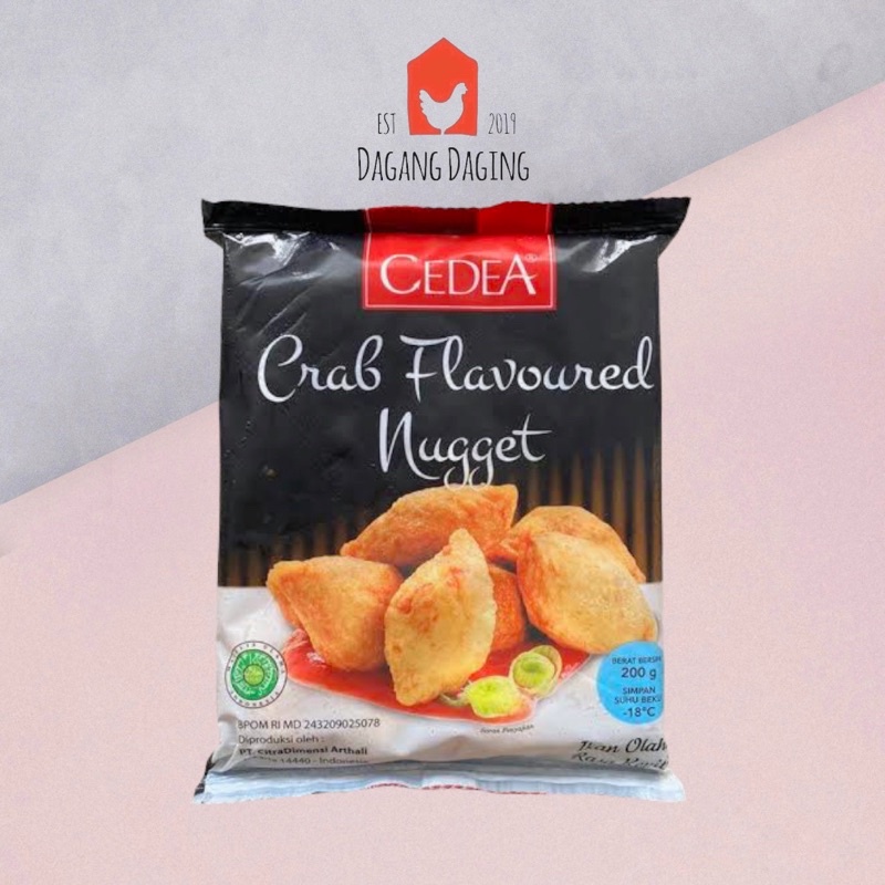 Jual Cedea Crab Flavoured Nugget 200gr | Shopee Indonesia