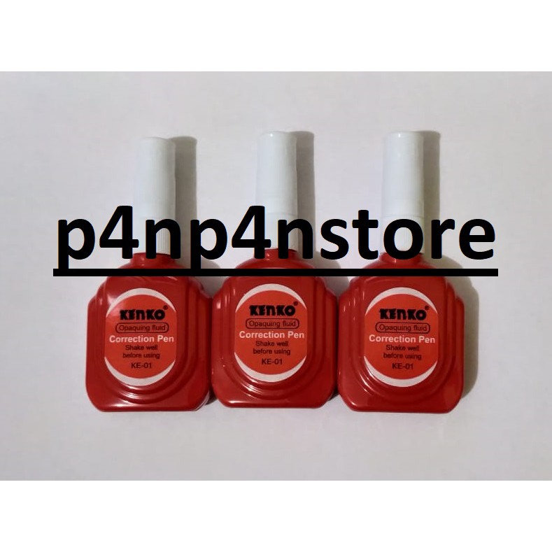 Jual Correction Pen Kenko KE - 01 (Tip-X Kenko merah) | Shopee Indonesia