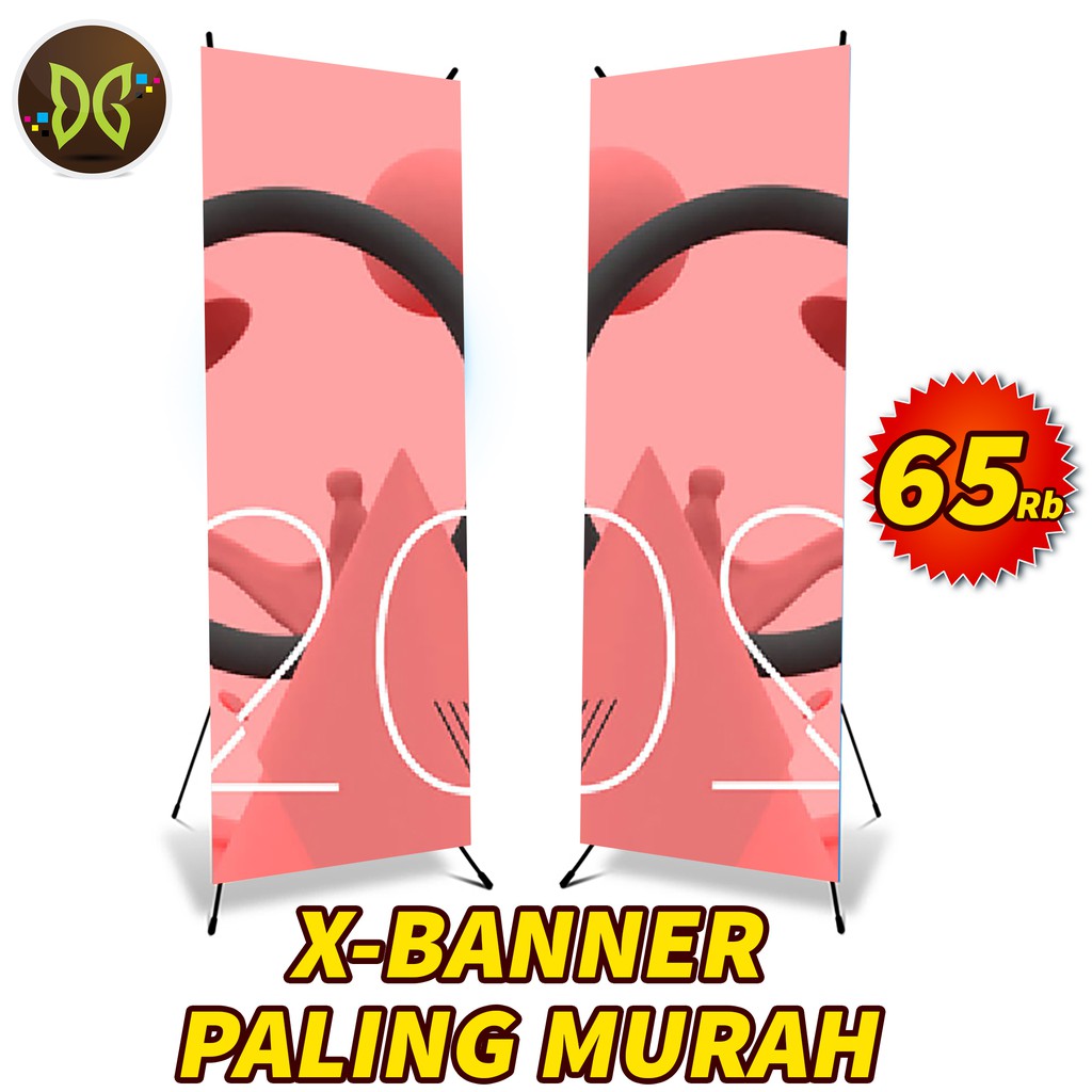Jual CETAK X BANNER FLEXY 280GRAM GRATIS JASA DESIGN X BANNER PALING ...